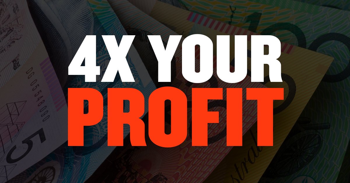 HOW TO 4X YOUR NET PROFIT… THE MATH WILL SHOCK YOU! - Trade Business ...