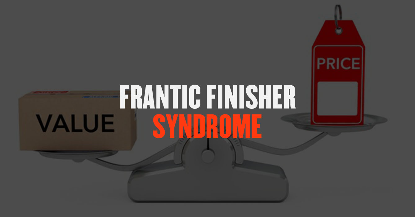 Frantic Finisher Syndrome Is Destroying Your Customer Experience ...